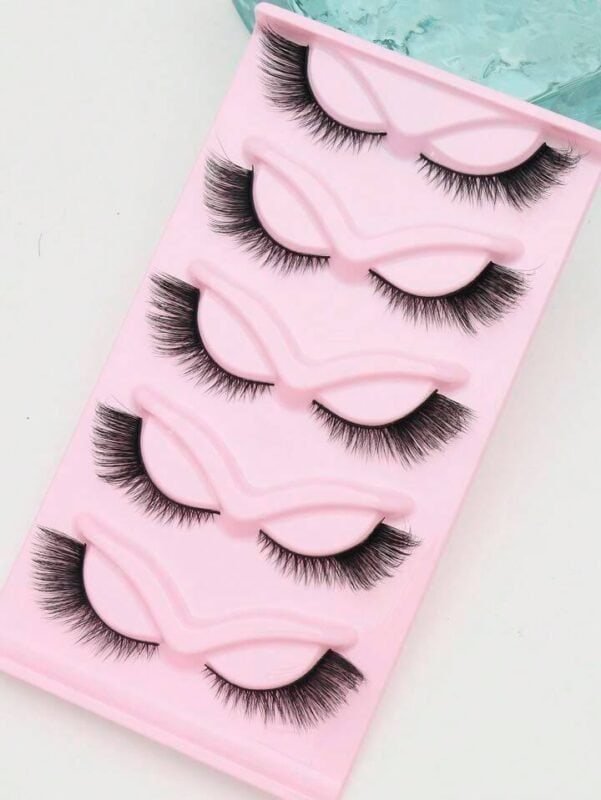 5 Pairs Natural Cat Elf False Eyelashes Fluffy Soft ⋆ Women's Store