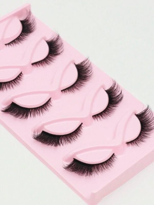 5 Pairs Natural Cat Elf False Eyelashes Fluffy Soft ⋆ Women's Store