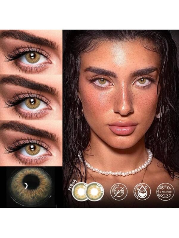 1 Pair New Brown Soft Colored Contact Lenses ⋆ Women's Store