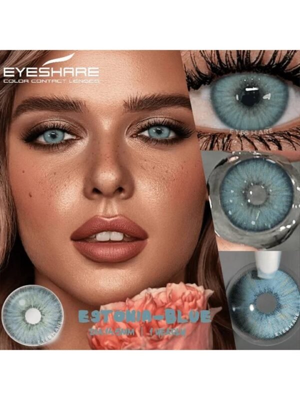 Eyeshare New Color Contact Lens Eye Contact Lenses Natura Blue ⋆ Women ...