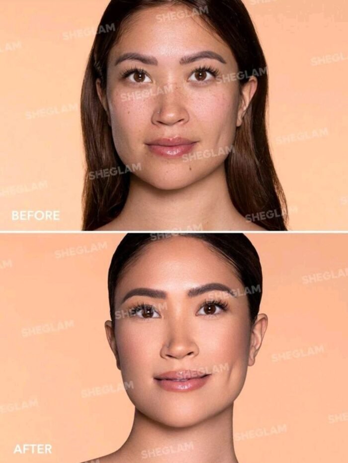 SHEGLAM Full Coverage Foundation Balm-Sand Long Lasting ⋆ Women's Store